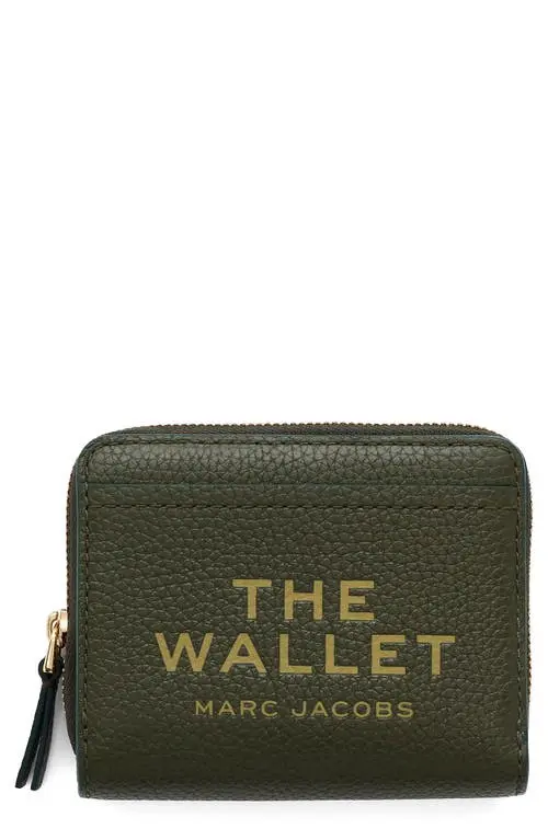 Marc Jacobs The Mini Leather Compact Wallet - Forest