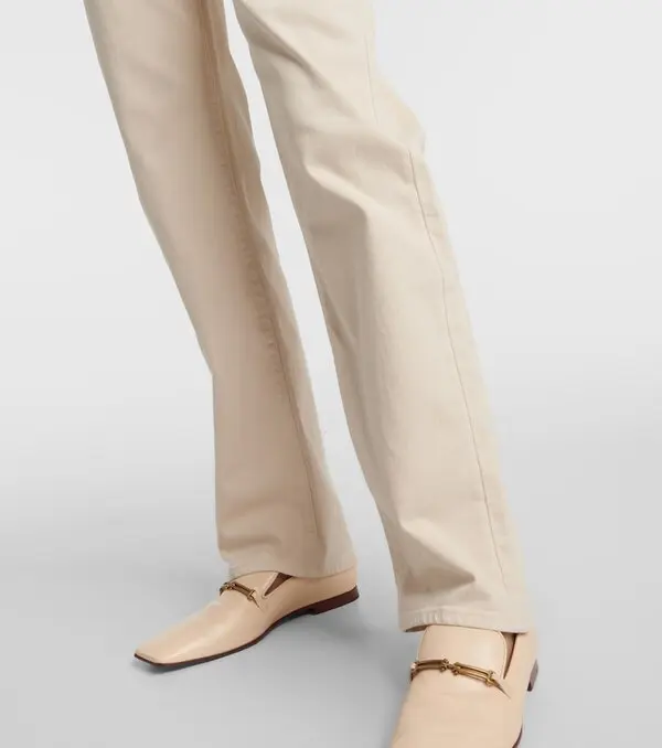 7 For All Mankind Ellie Mid-rise Straight Jeans