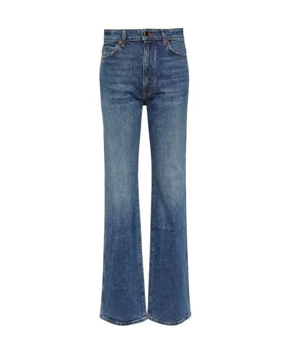 Khaite Danielle High-rise Straight Jeans