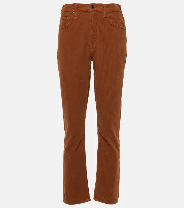 AGOLDE Riley Long Straight Corduroy Pants