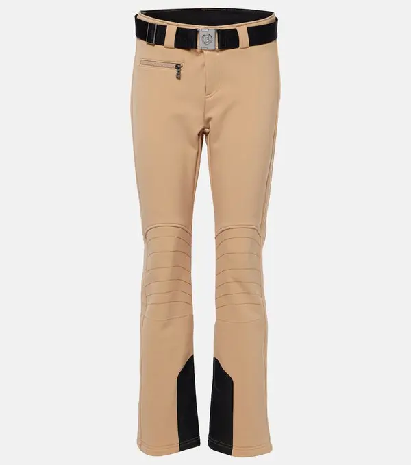 Bogner Madei Mid-rise Slim Ski Pants - Neutrals