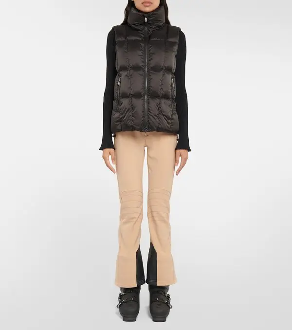 Bogner Madei Mid-rise Slim Ski Pants - Neutrals