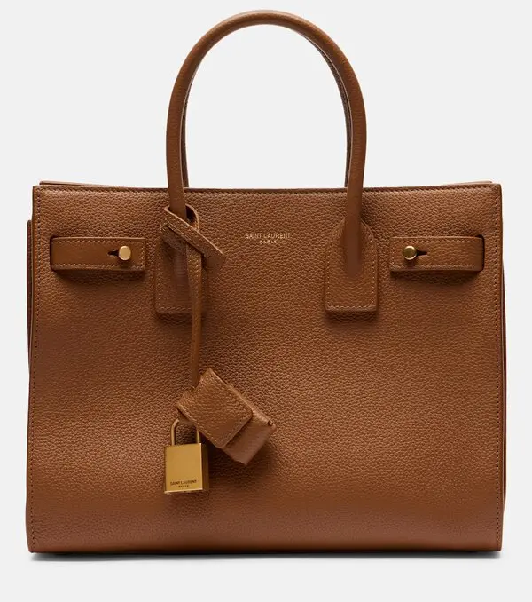 Saint Laurent Sac De Jour Baby Tote Bag - Biscuit Beige