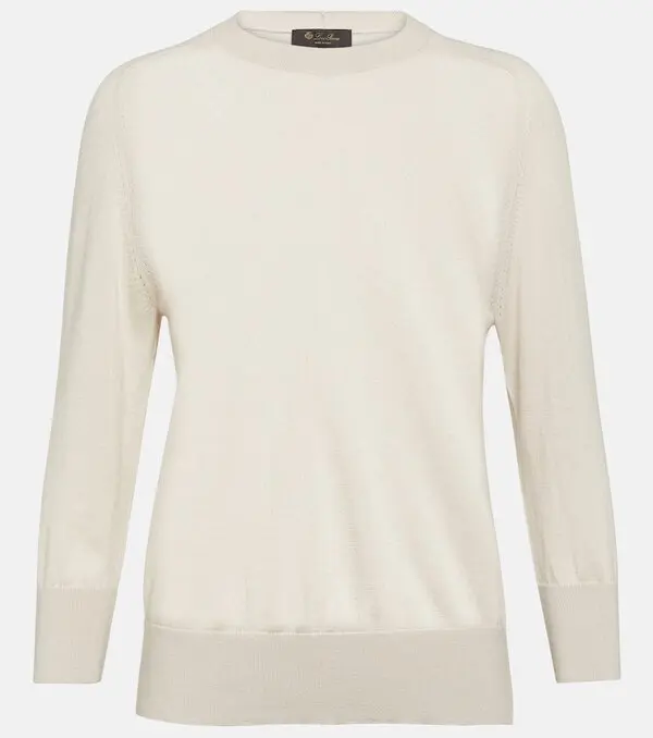 Loro Piana Piuma Cashmere Sweater - Beige