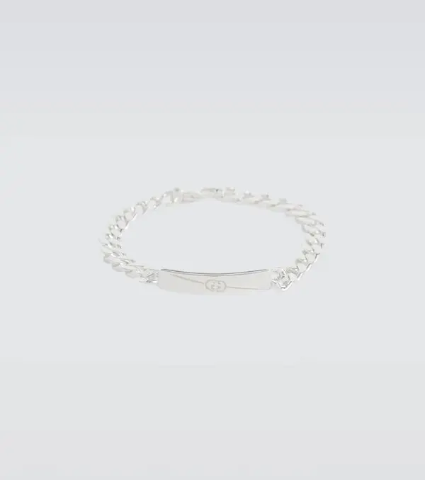 Gucci Interlocking G Sterling Bracelet - Silver