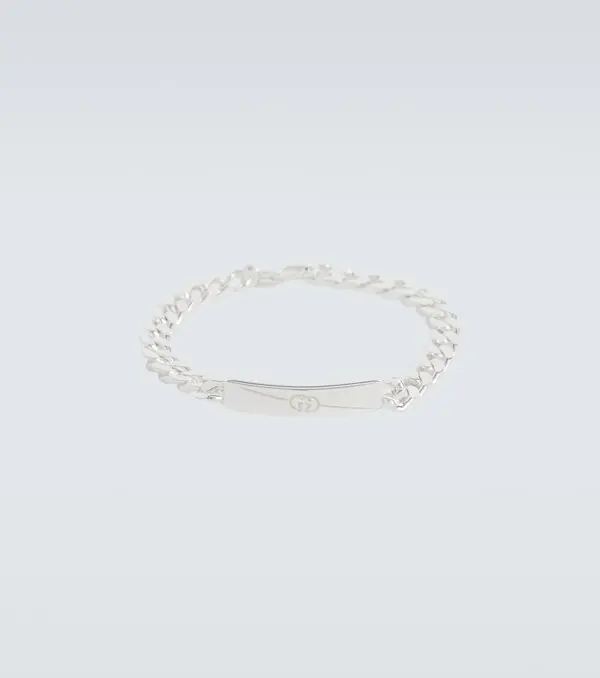 Gucci Interlocking G Sterling Bracelet - Silver
