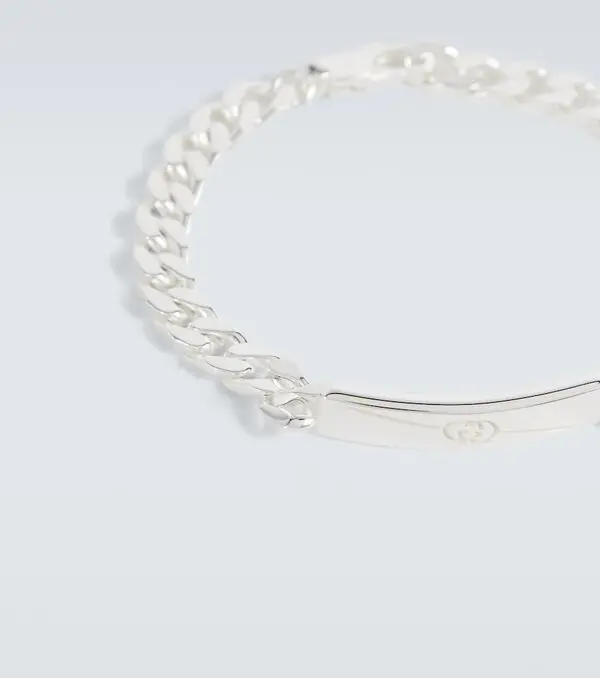 Gucci Interlocking G Sterling Bracelet