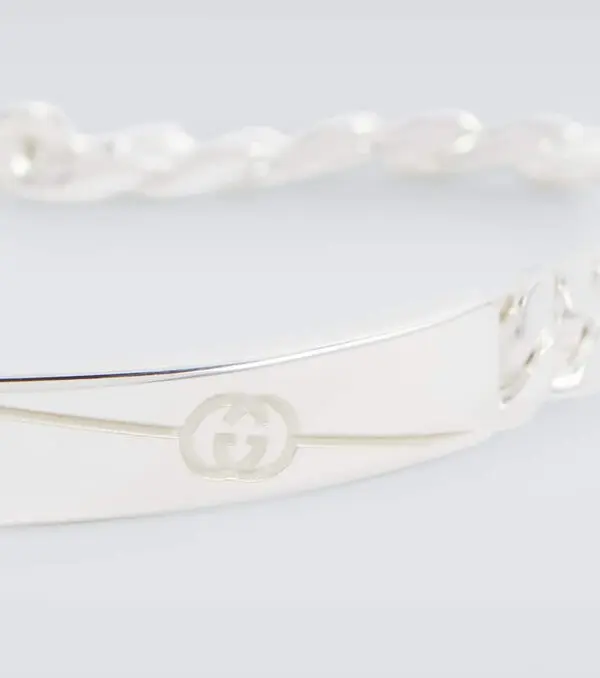 Gucci Interlocking G Sterling Bracelet