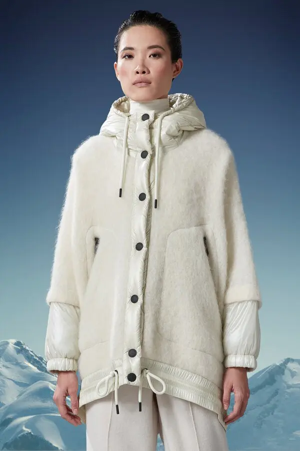Moncler Mohair, Wool & Alpaca Cape