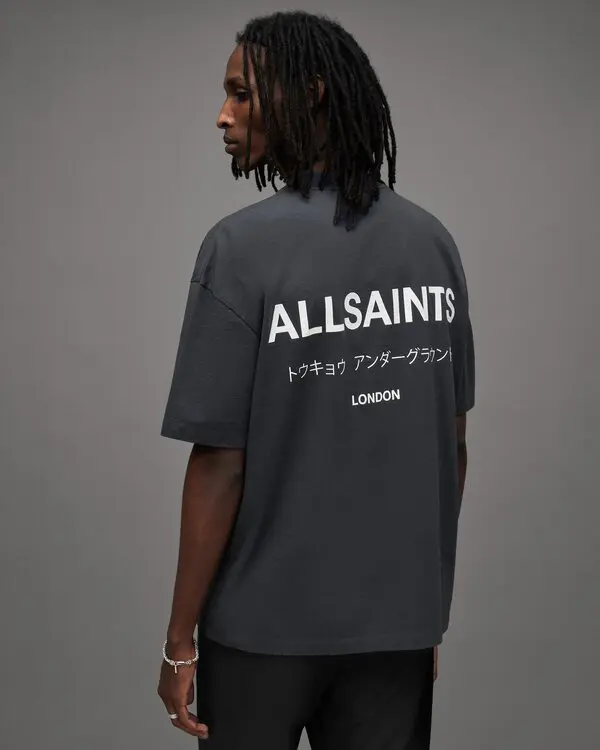 ALLSAINTS Underground Oversized Crew T-shirt