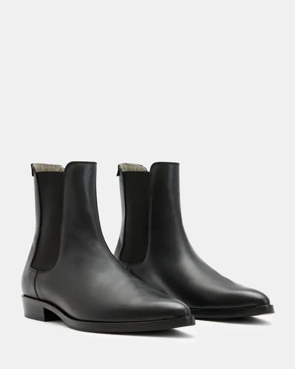 ALLSAINTS Steam Leather Chelsea Boots