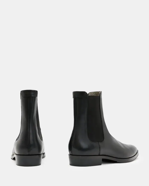 ALLSAINTS Steam Leather Chelsea Boots