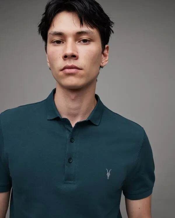 ALLSAINTS Reform Short Sleeve Polo Shirt
