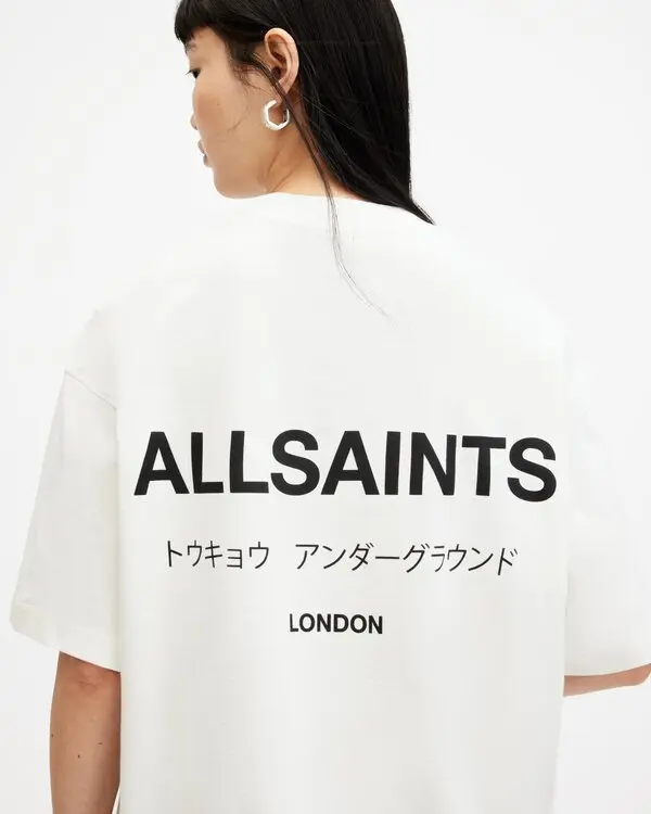 ALLSAINTS Underground Oversized Crew Neck T-shirt