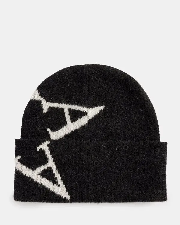 All Saints Midnight Star Knit Beanie AllSaints Metallic Star Beanie | Nordstromrack main image 3