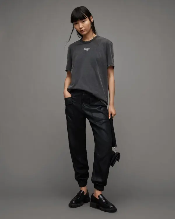 ALLSAINTS Flutter Oversized Butterfly Logo T-shirt