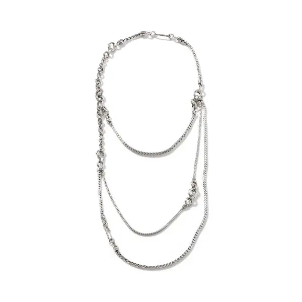 John Hardy Hero Convertible Chain Necklace - Sterling Silver