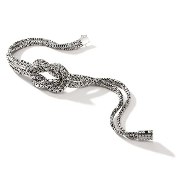 John Hardy Love Knot Necklace - Sterling Silver
