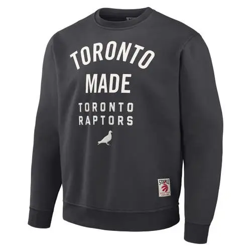 STAPLE Nba X Toronto Raptors Plush Pullover Sweatshirt