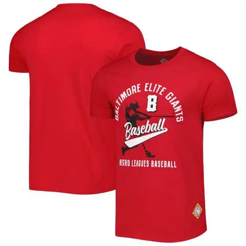 STITCHES Baltimore Elite Giants Soft Style T-shirt - Red