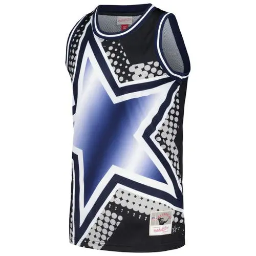 Mitchell & Ness Dallas Cowboys Big Face 7.0 Fashion Tank Top By