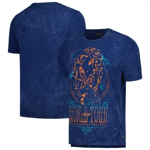 THE WILD COLLECTIVE Miami Dolphins Tour Band T-shirt