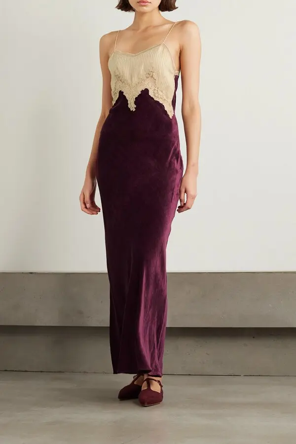Gabriela Hearst Net Sustain Adolphine Maxi Dress