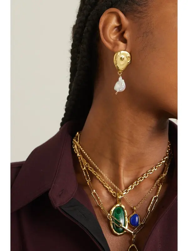 ALIGHIERI Net Sustain The Infernal Storm Earrings