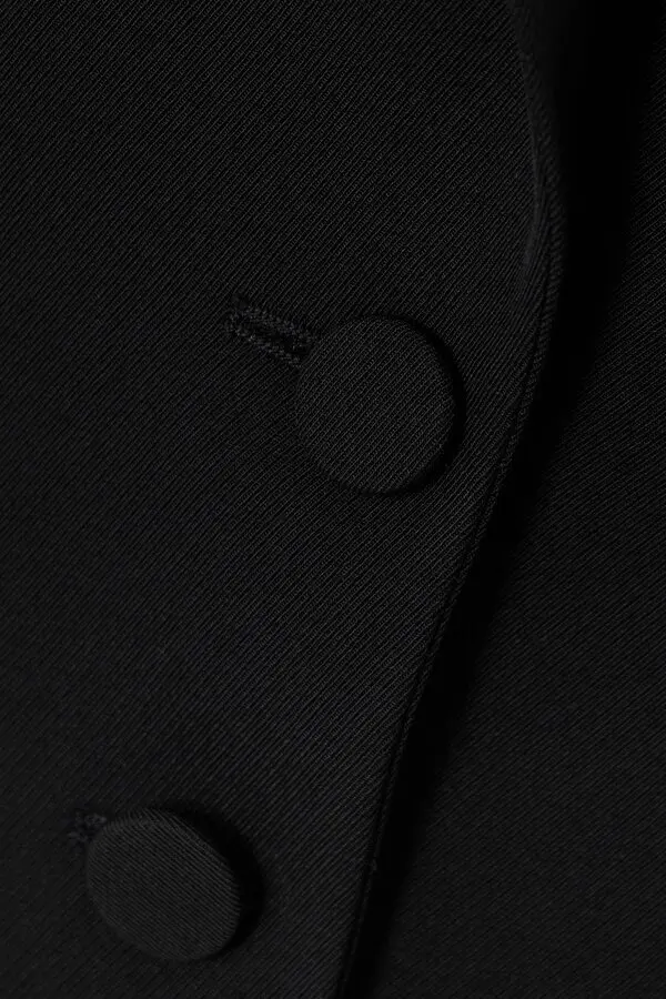 Givenchy Pleated Wool-twill Blazer