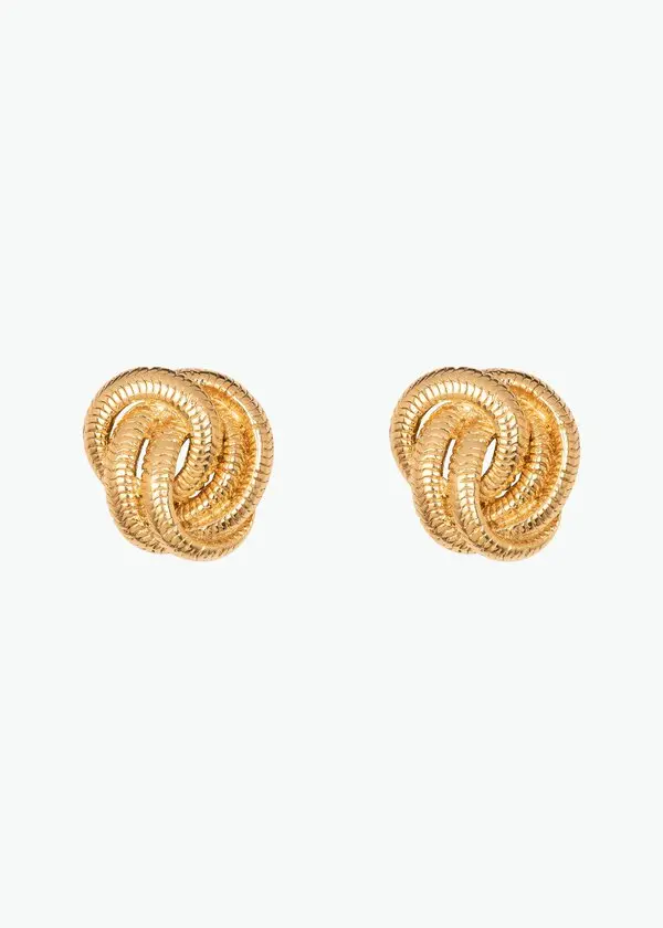 JENNIFER BEHR Elaina Stud Earrings - Gold