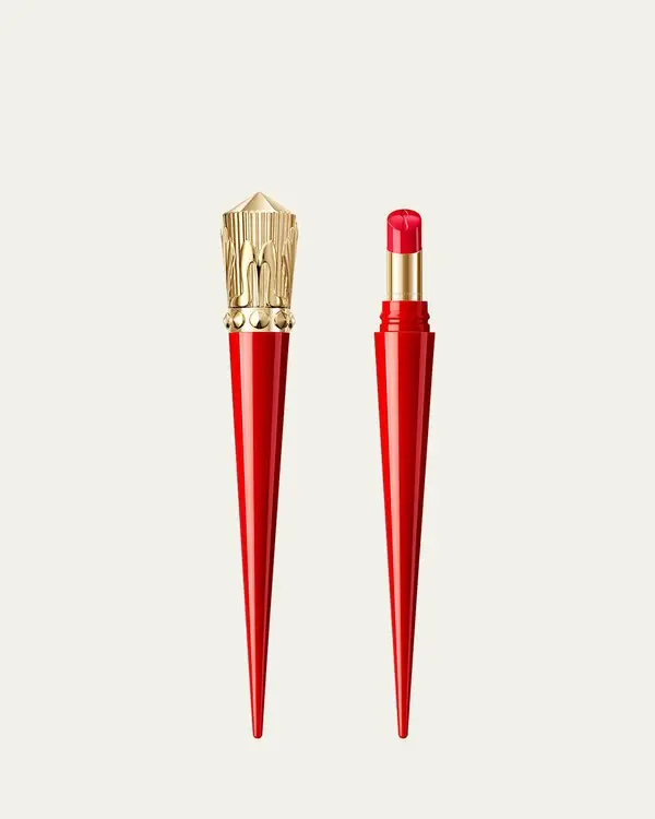 CHRISTIAN LOUBOUTIN Rouge Stiletto Glossy Shine Lipstick - Cocorico Pink