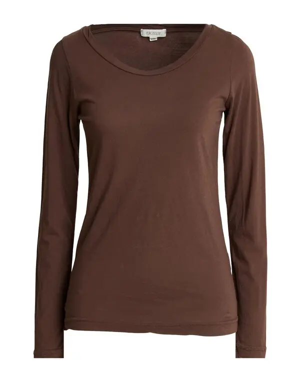 Crossley T-shirt Size Cotton - Brown