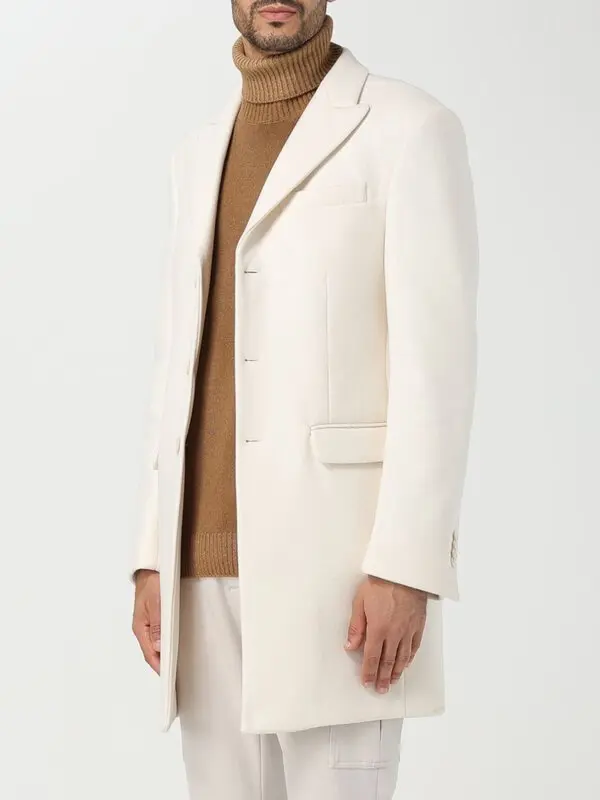 DANIELE ALESSANDRINI Tailored Coat - White