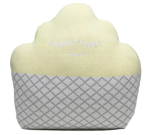 RIAN TRICOT Cushion Cupcake Yellow
