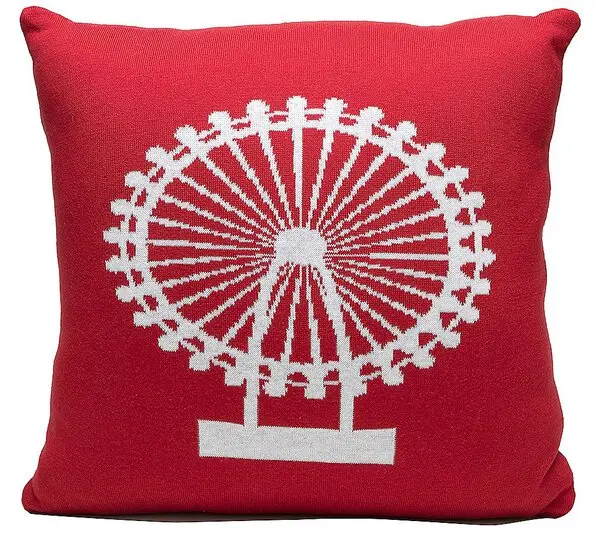 RIAN TRICOT Cushion London Eye