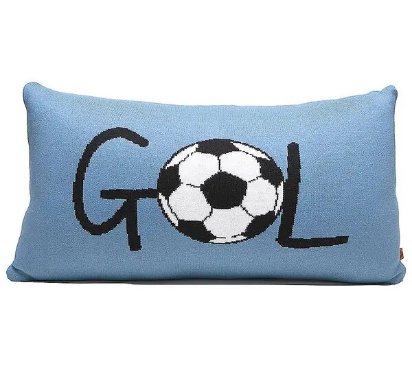 RIAN TRICOT Cushion Gol Blue