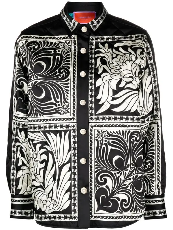 La DoubleJ Iris Quilted Shirt Jacket