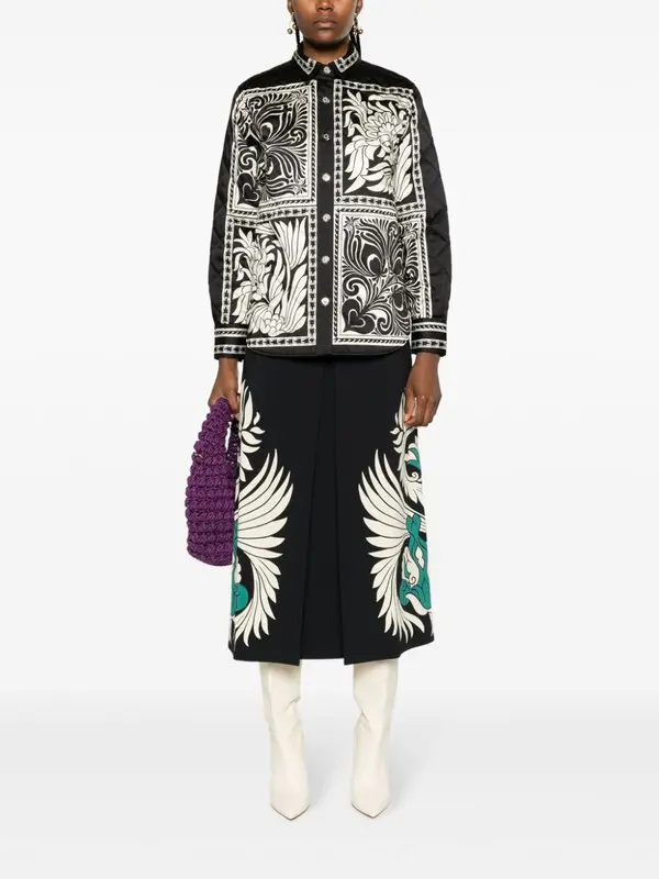 La DoubleJ Iris Quilted Shirt Jacket