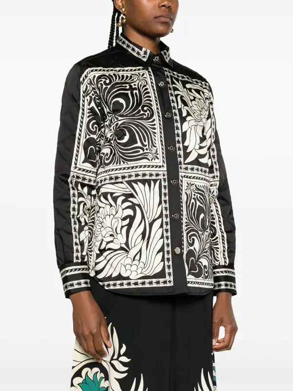 La DoubleJ Iris Quilted Shirt Jacket