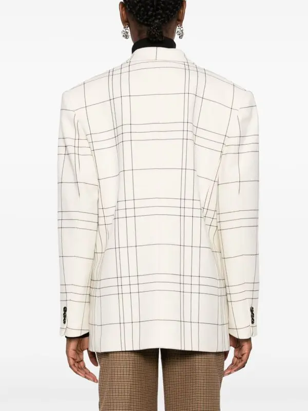 Marni Checked Single-breasted Blazer