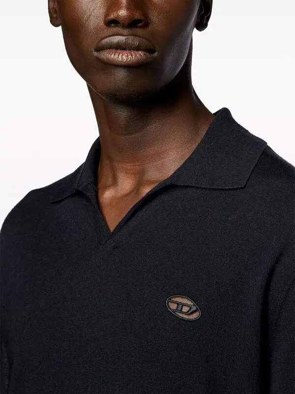 DIESEL® K-glare Wool Polo Shirt