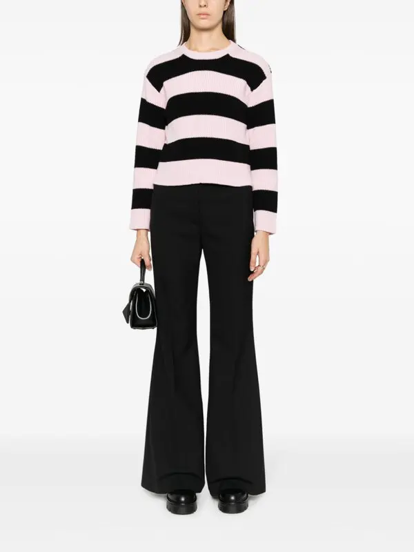 Valentino Garavani Striped Virgin Wool Jumper