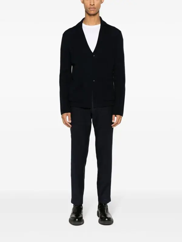 ZANONE Notched-lapels Virgin-wool Blazer