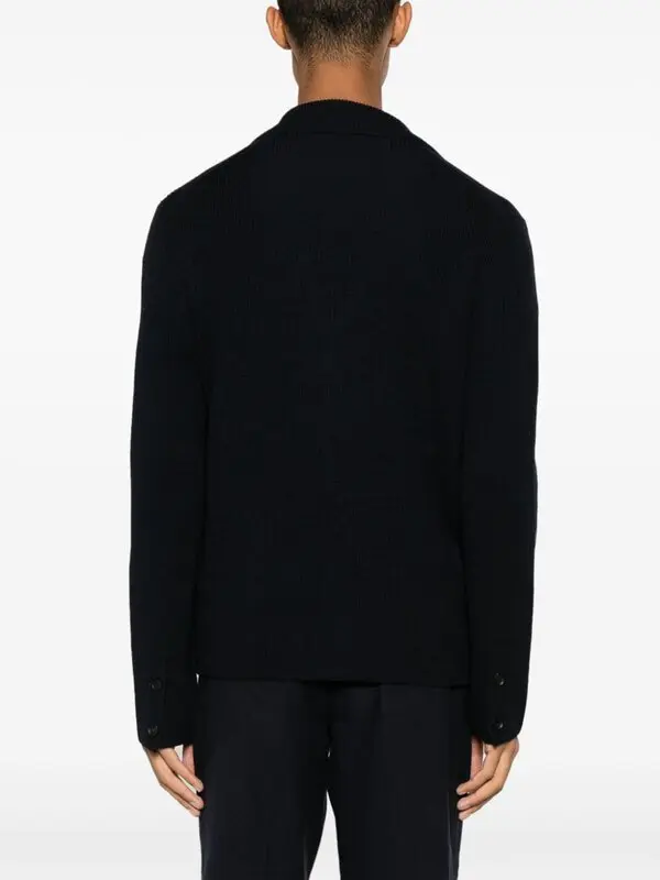 ZANONE Notched-lapels Virgin-wool Blazer