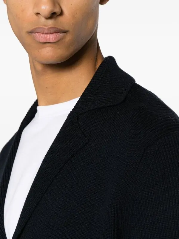 ZANONE Notched-lapels Virgin-wool Blazer
