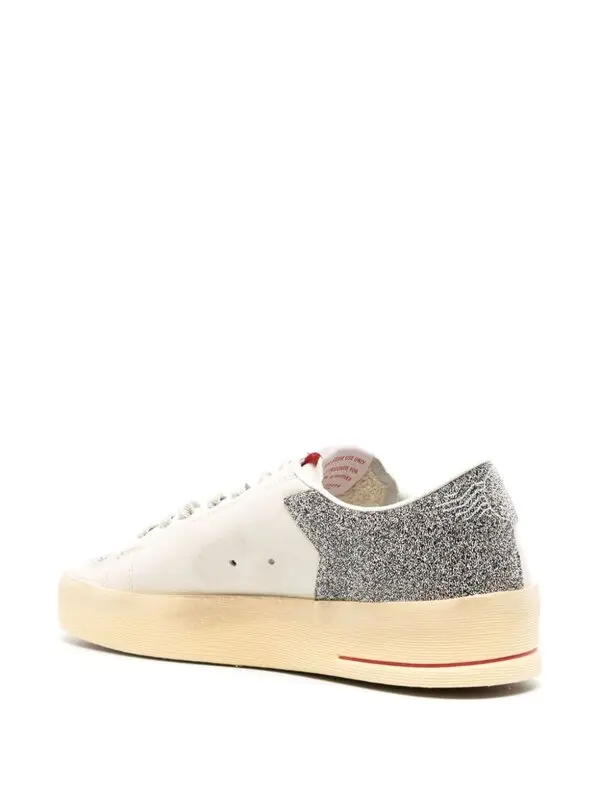 GOLDEN GOOSE Stardan Crystal-embellished Sneakers - White