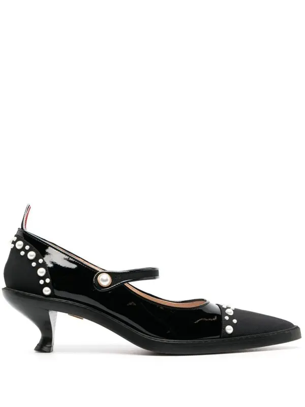 Thom Browne 70mm Pearl-detail Pumps