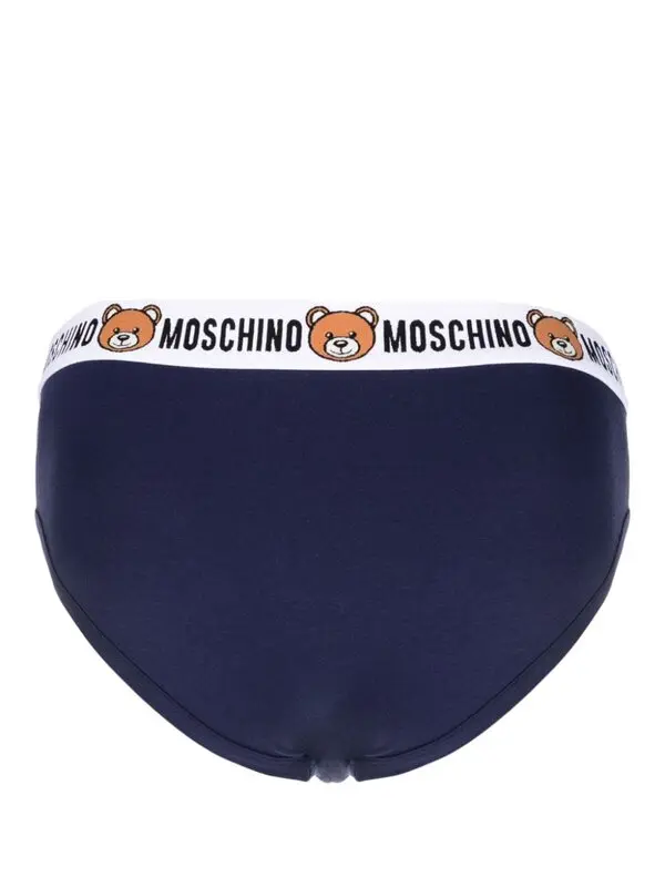 Moschino Teddy Bear Logo-trim Brief Pack
