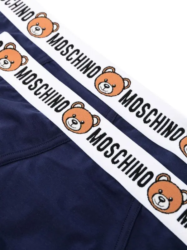 Moschino Teddy Bear Logo-trim Brief Pack