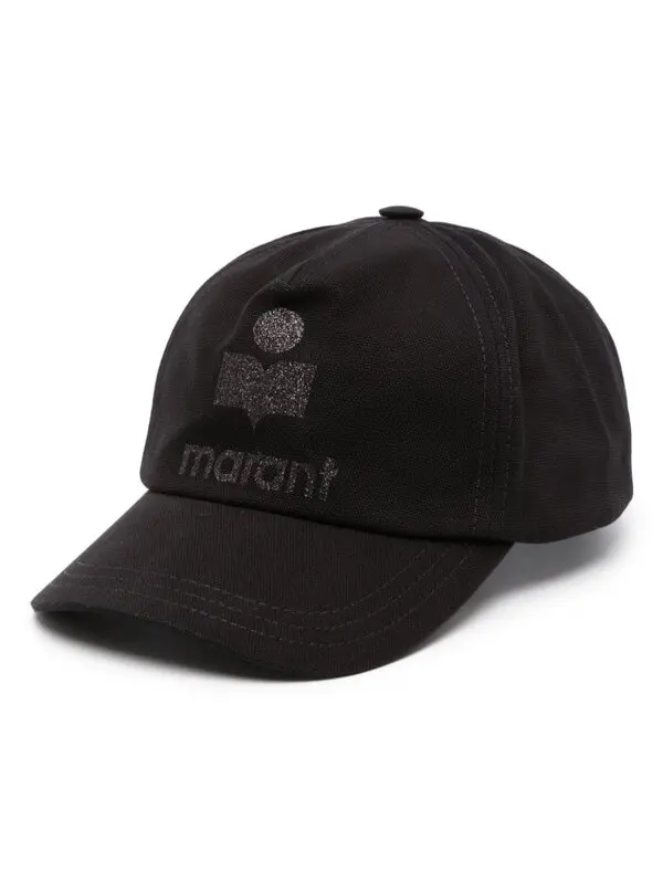 Isabel Marant Tyron Logo-embroidered Baseball Cap - Black